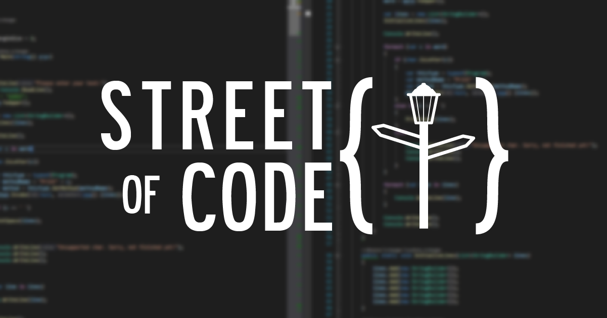 Street of Code - Vitaj na Ulici kódu